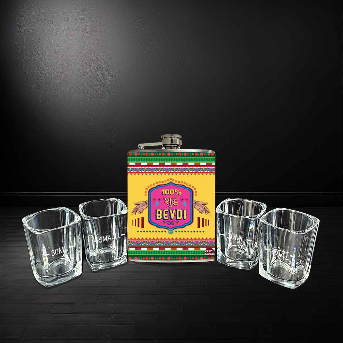 Shop Hip Flask for Men & Women | Alcohol flask – Nutcase