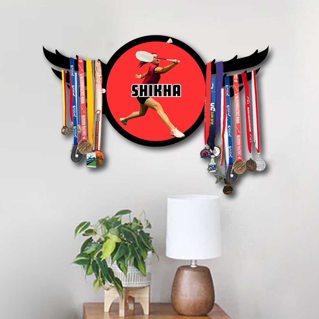 Personalized Medal Holder Metal Organizer for Medals at Nutcase India