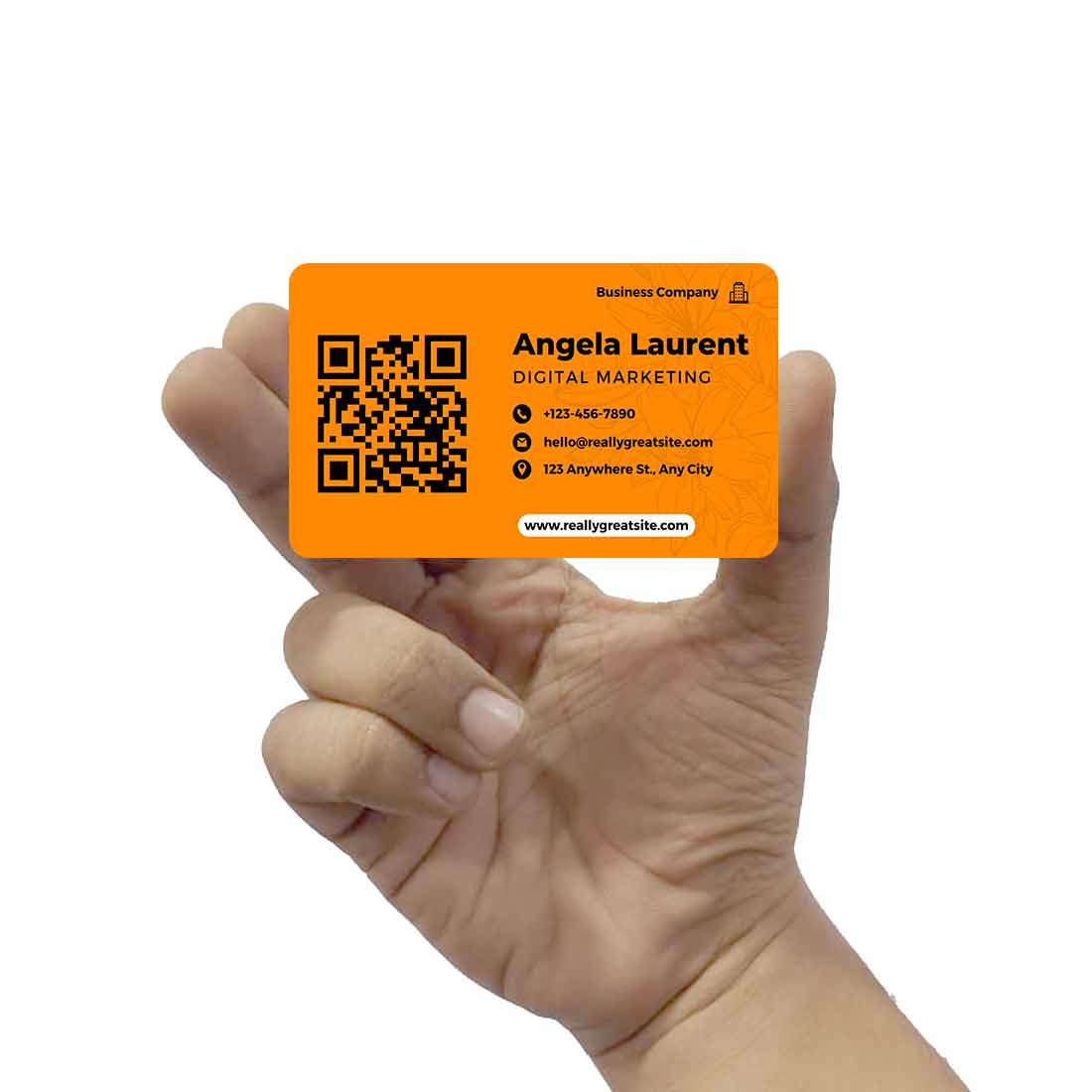 QR Code Visiting Card – Nutcase