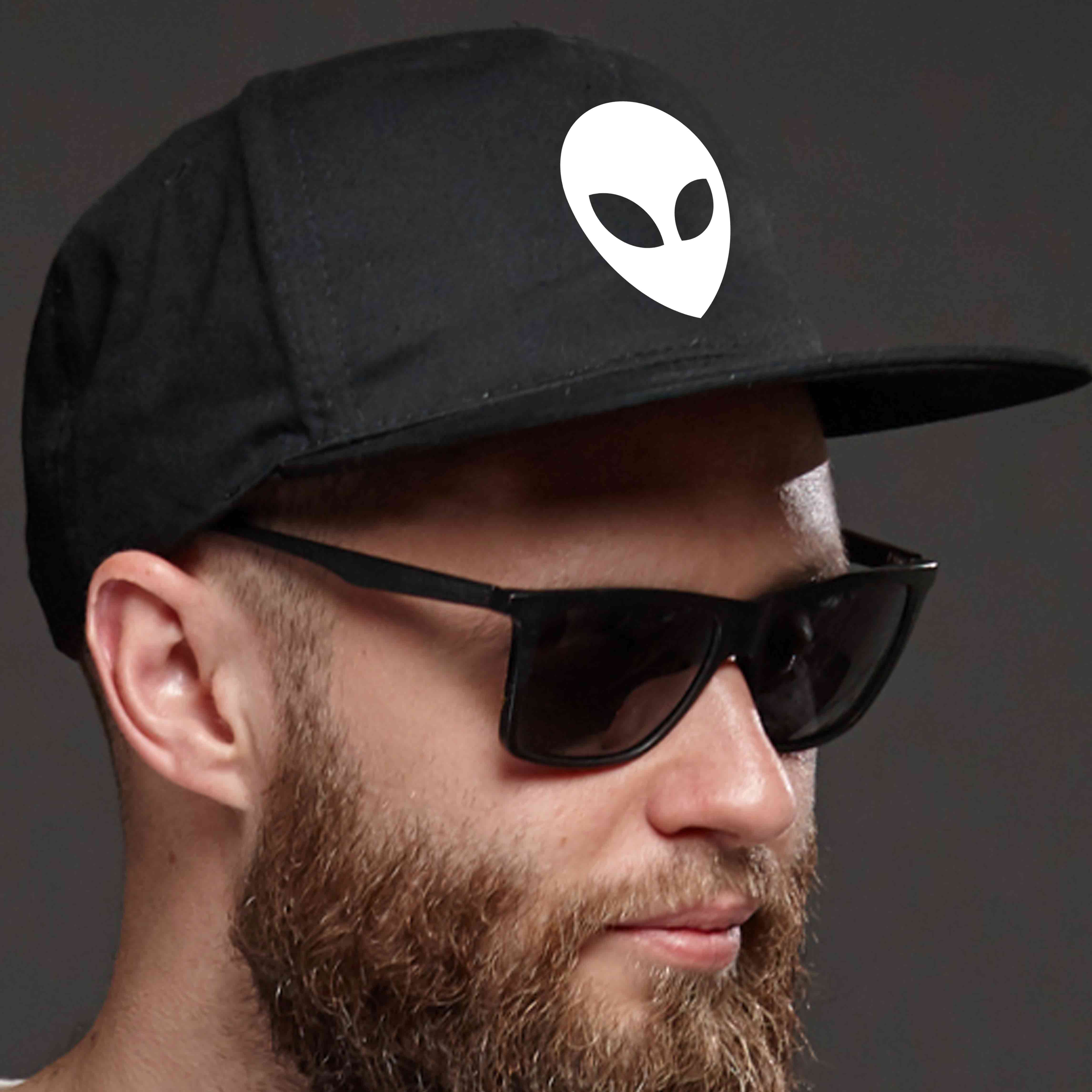 Black Cap - Custom Caps with Name or Initials by Nutcase