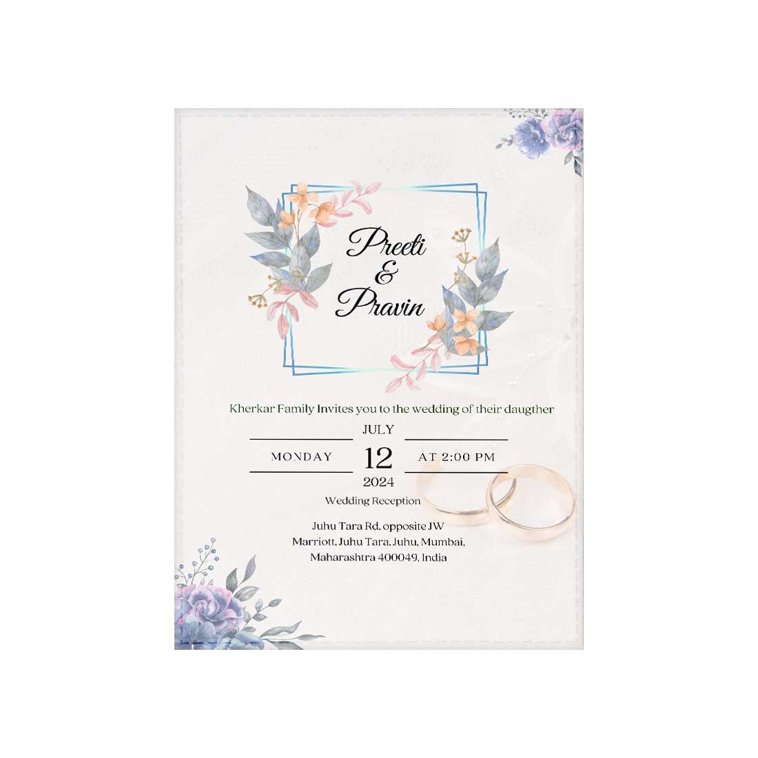 Custom Design Invitation Cards - Marriage Wedding Card – Nutcase