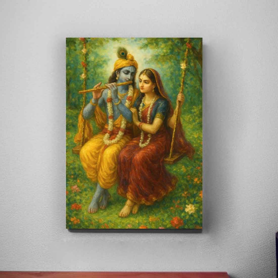 Radha Krishna Photo Frame with LED Backlight | Nutcase India
