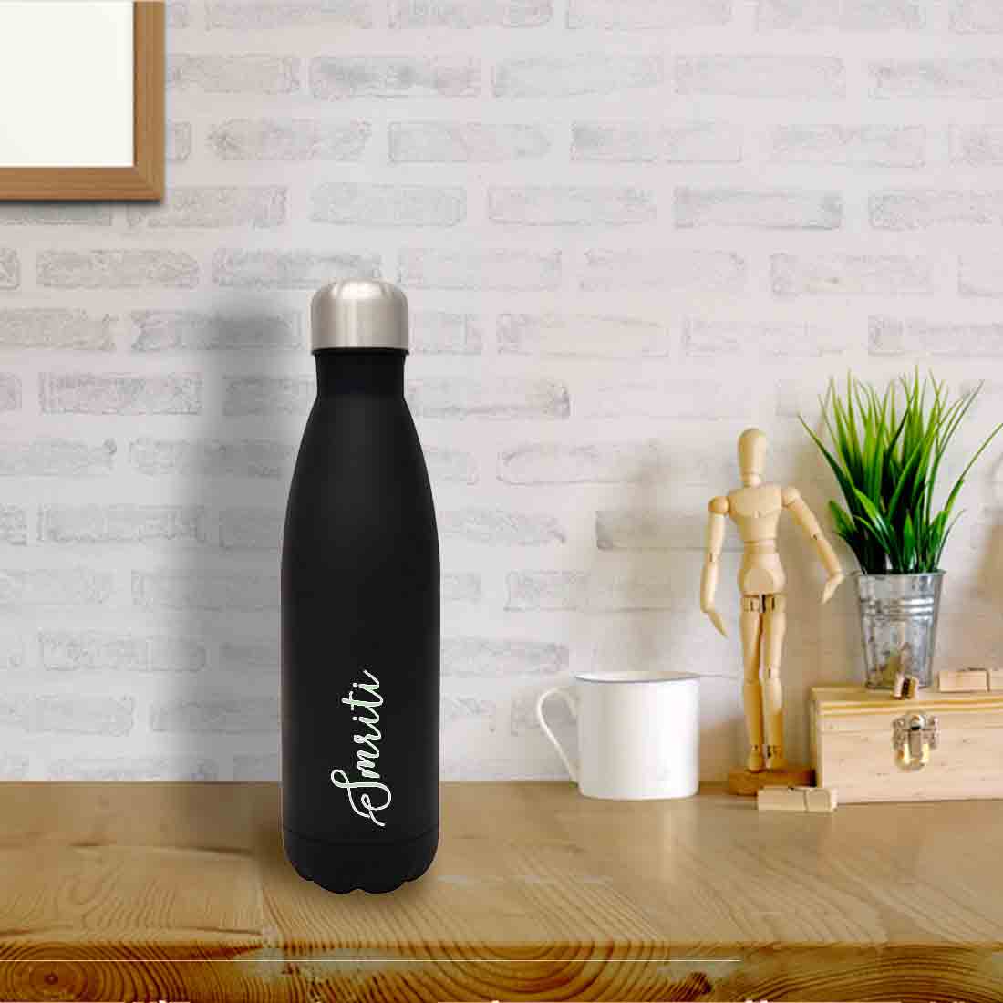 Water Bottle with Name Personalized Stainless Steel | Nutcase India