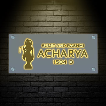 Light Name Plate-LED Nameplates for Home – Nutcase