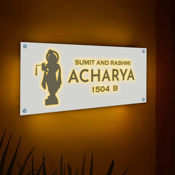 Light Name Plate-LED Nameplates for Home – Nutcase