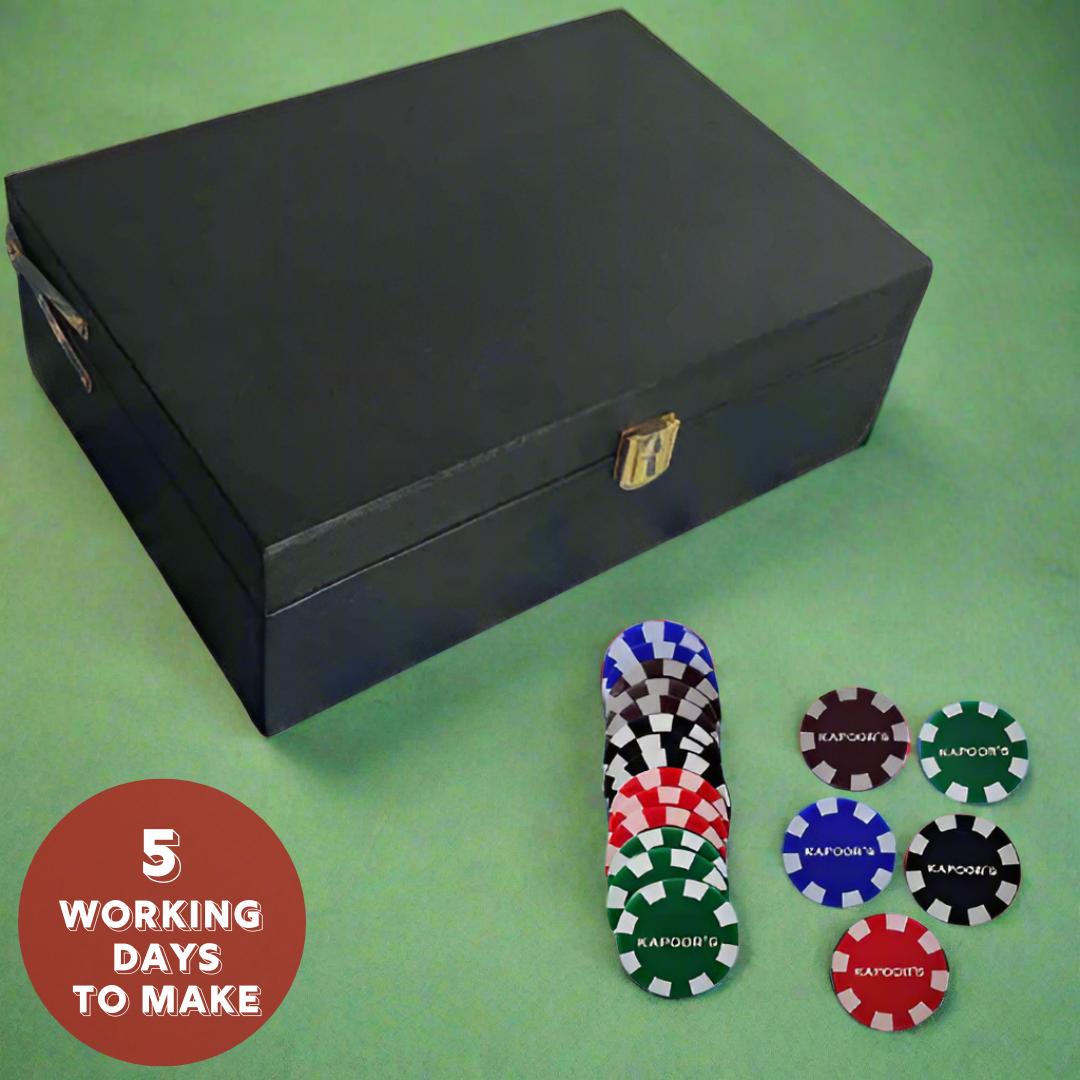 Casino Chip Set with Name Custom Poker Chips – Nutcase