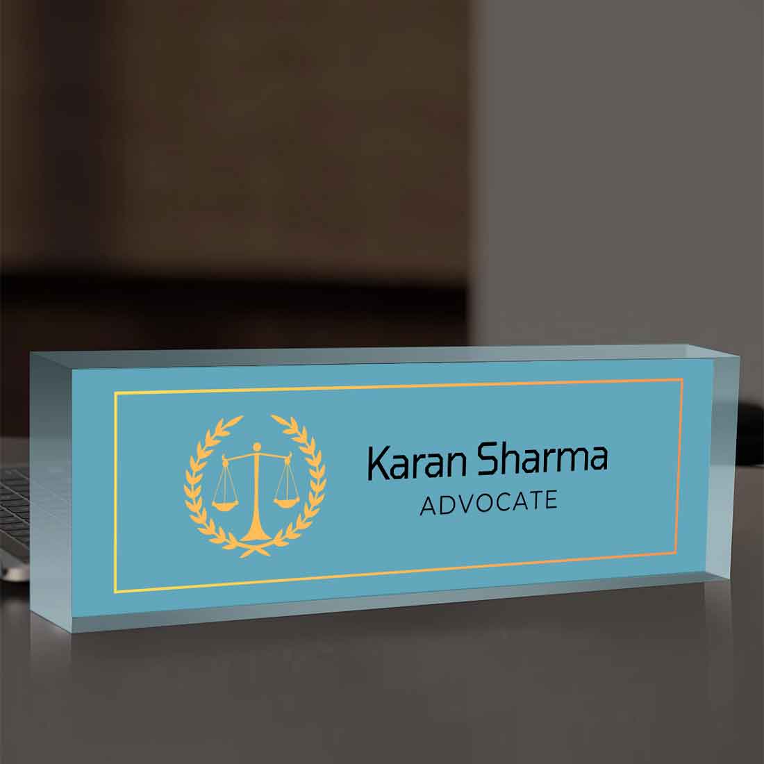 Desk Name Plates-Table Plaques – Nutcase