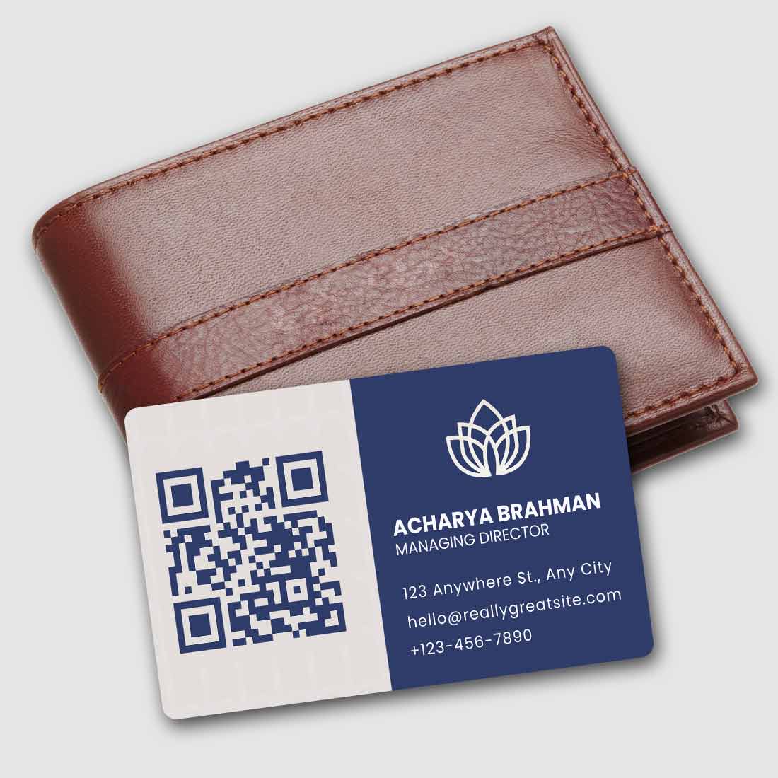 QR Code Visiting Card – Nutcase