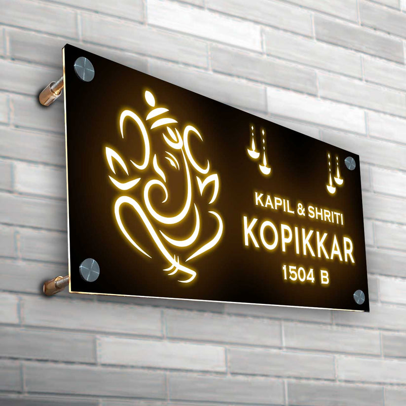 LED NAME PLATE LIGHT NAME PLATES FOR HOME – Nutcase