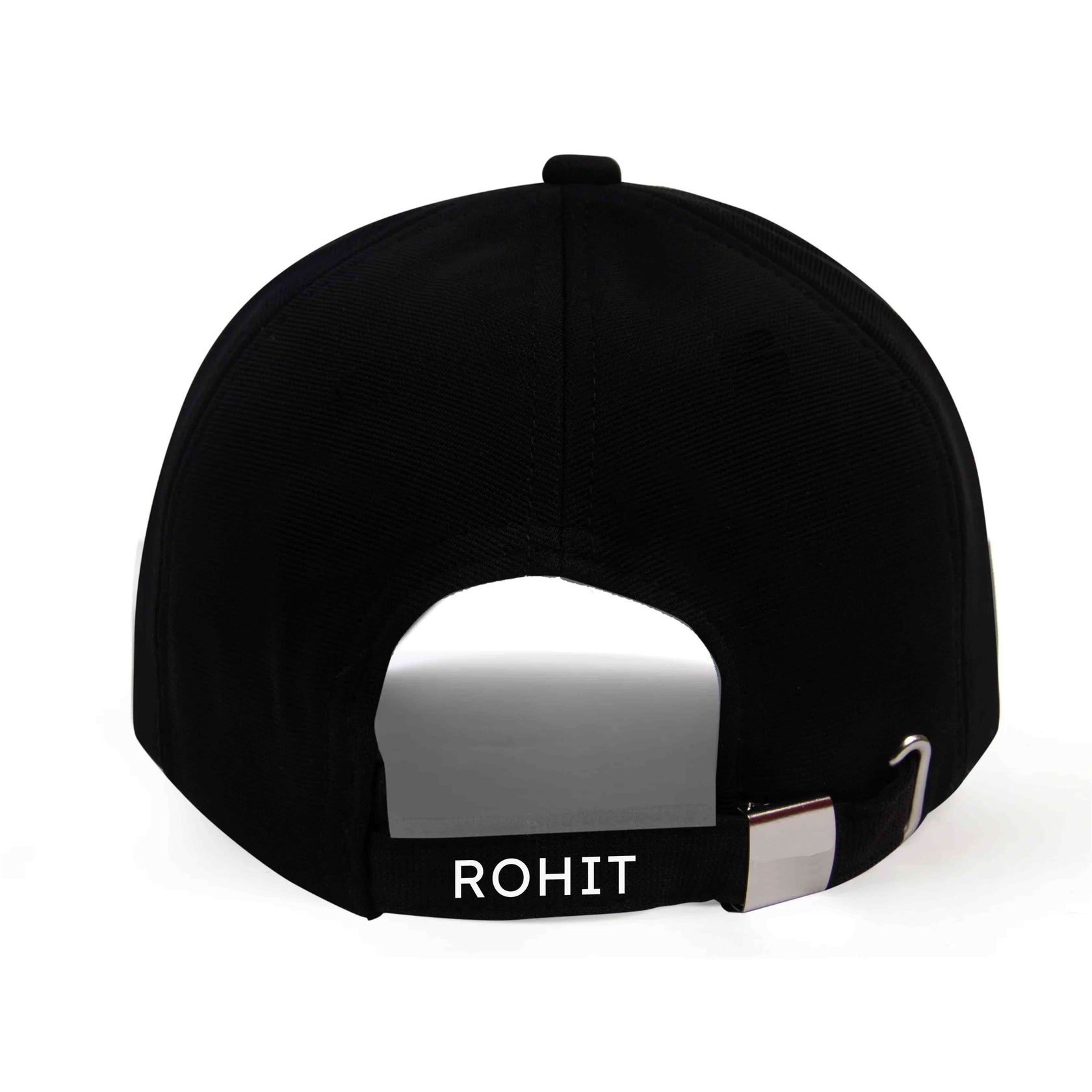 Mens Black Cap - Personalized Name on Black Caps | Nutcase India