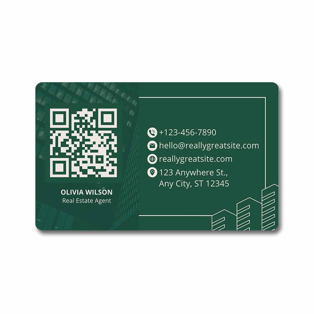 Buy QR Code Smart Visiting Card Digital Contactless Business NFC Cards ...