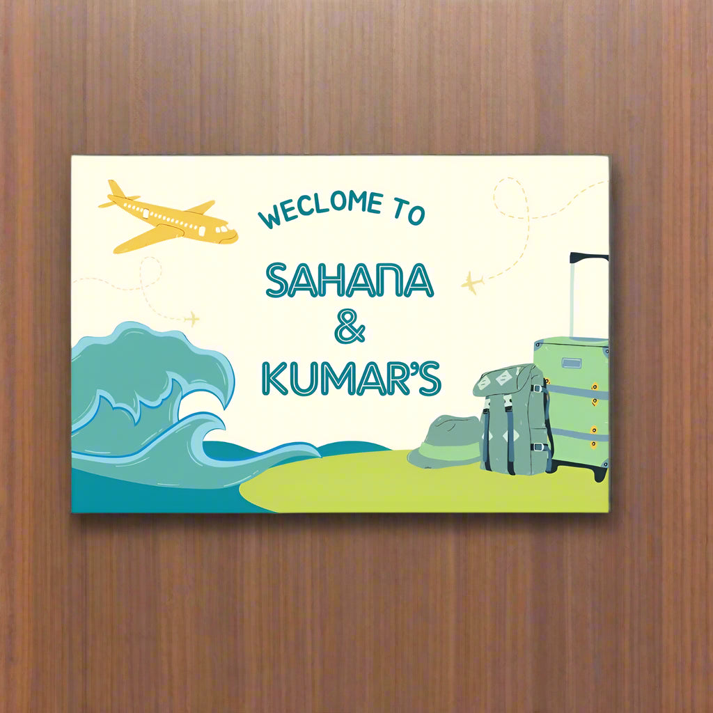 Personalized Name Board Design for Home | Nutcase India