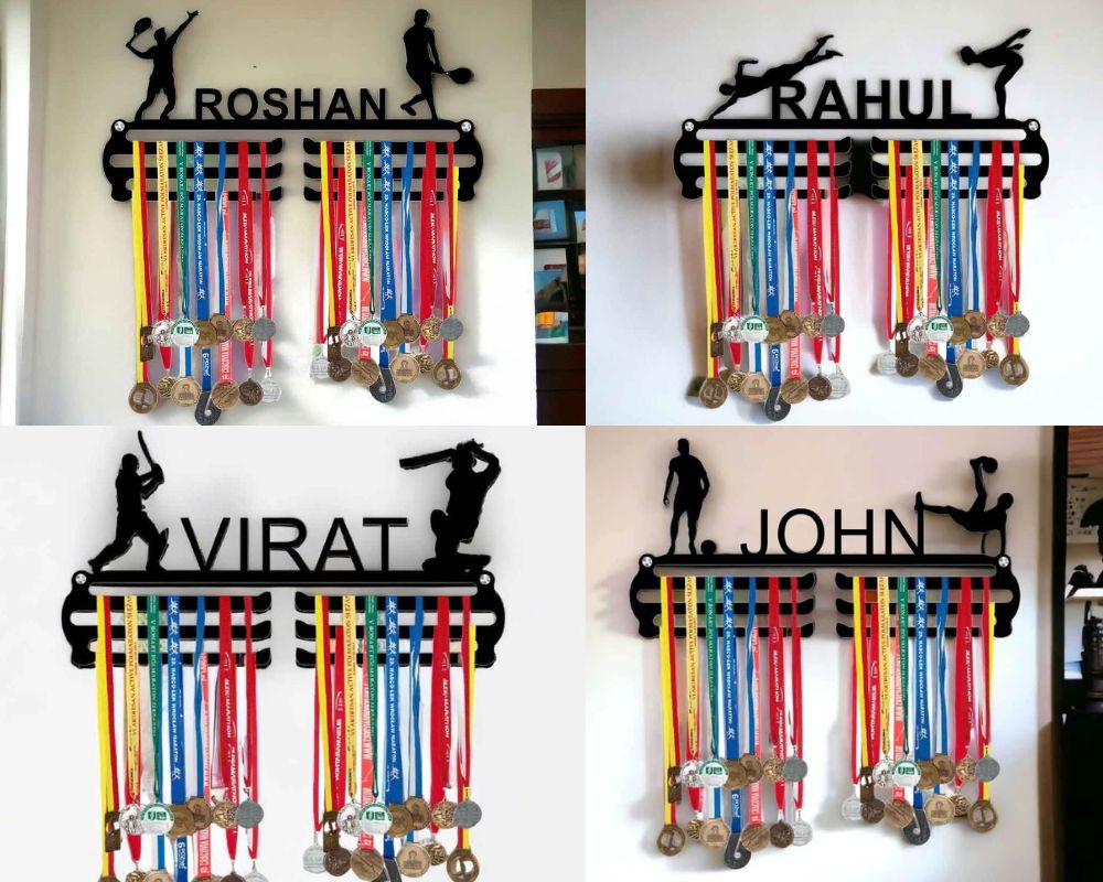 Buy Customized Medal Holder for Wall at Nutcase India