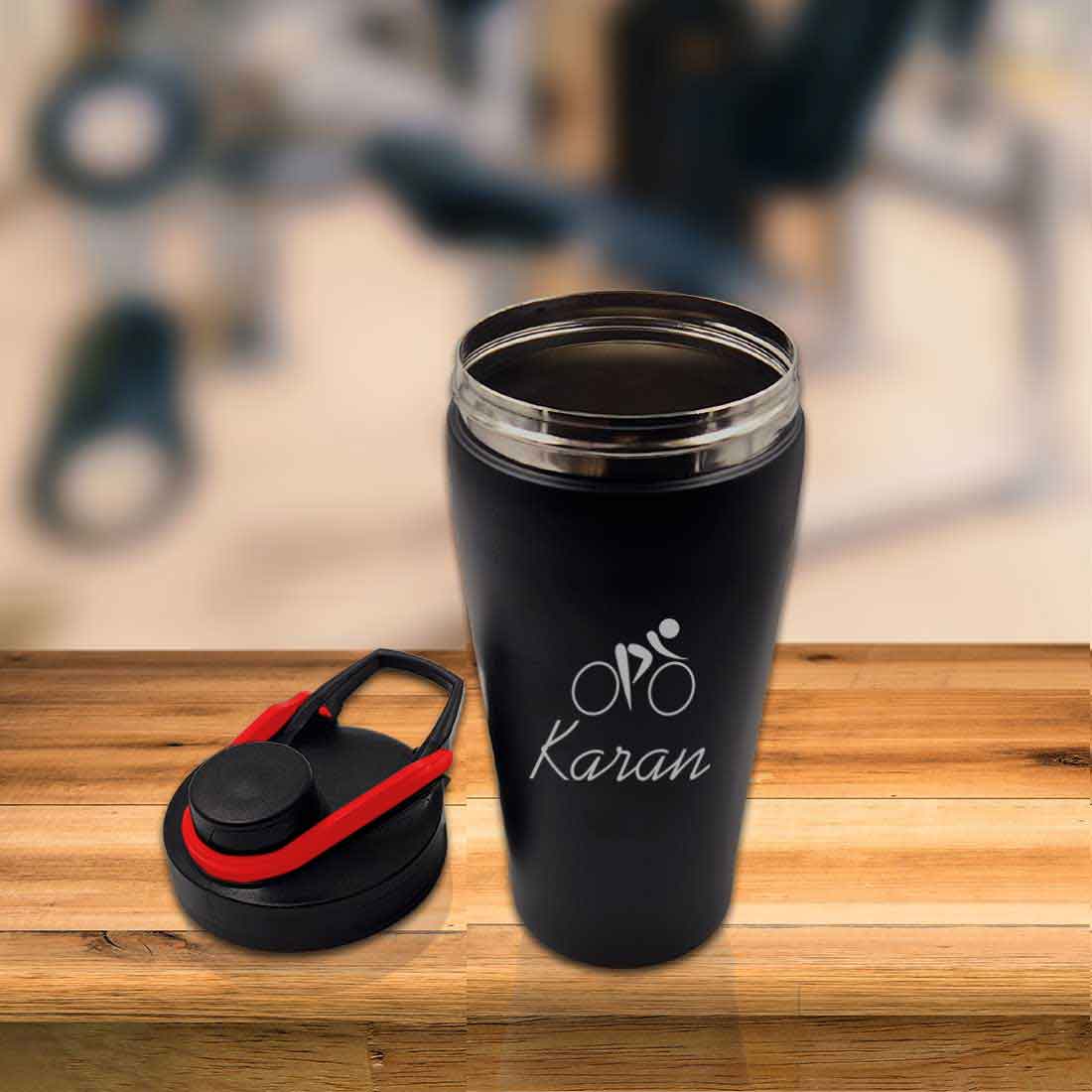 Get Personalized Steel Shaker for Gym Online In India – Nutcase