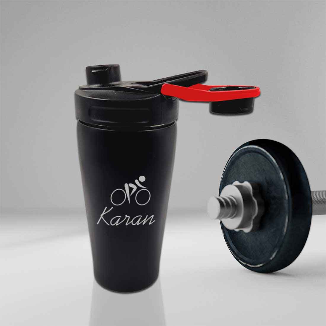 Get Personalized Steel Shaker for Gym Online In India – Nutcase