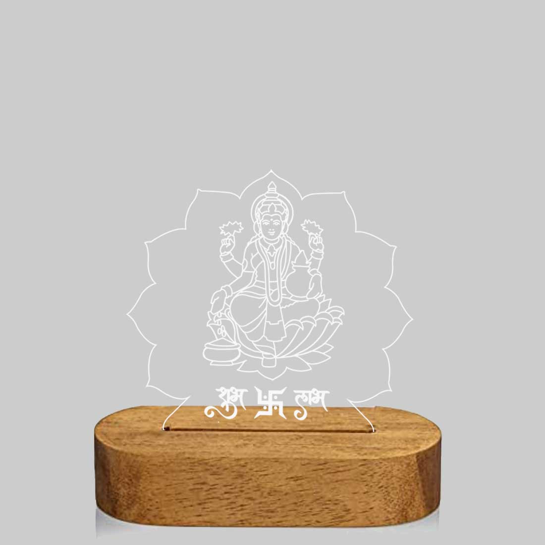 Buy God Lamp Goddess Laxmi LED Night Light On Nutcase - India