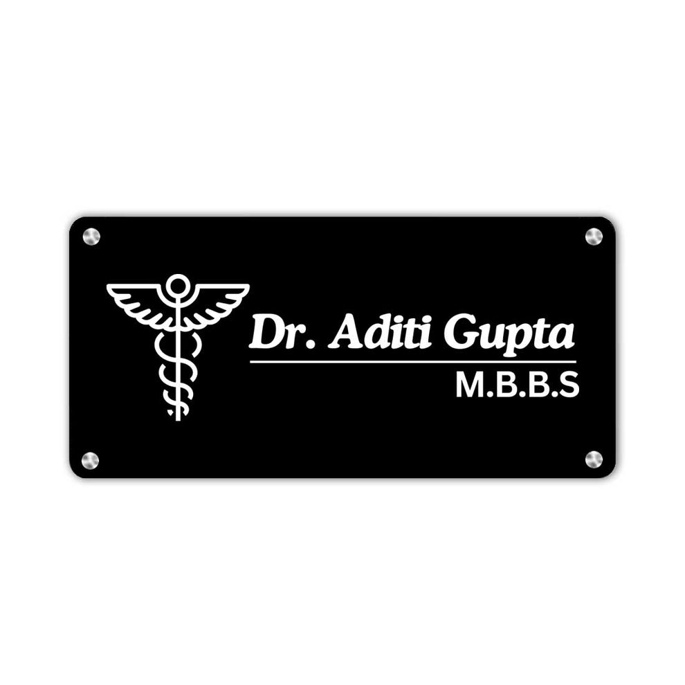 Customized Name Plate for Doctor | at Nutcase