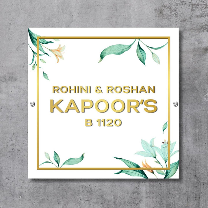 Best personalized name plate designs for your home, office & main gate ...