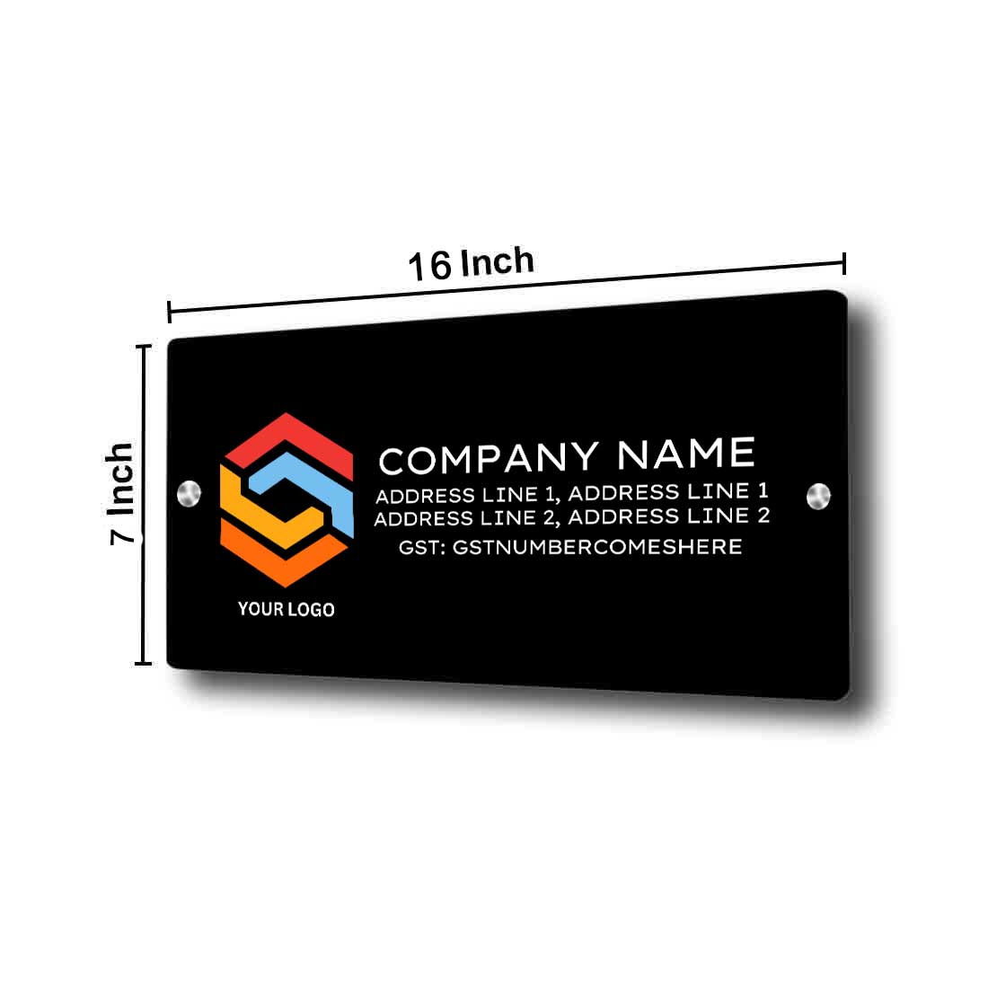 Name Board for Office Shop Store | Nutcase - India