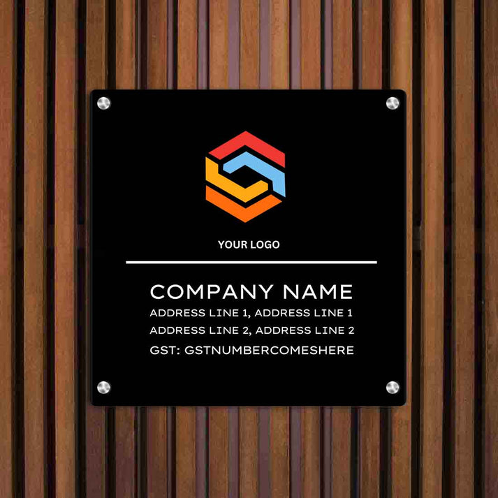 Office Name Plate Company Nameplate | Nutcase - India