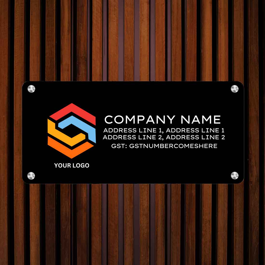 Name Board for Office Shop Store | Nutcase - India