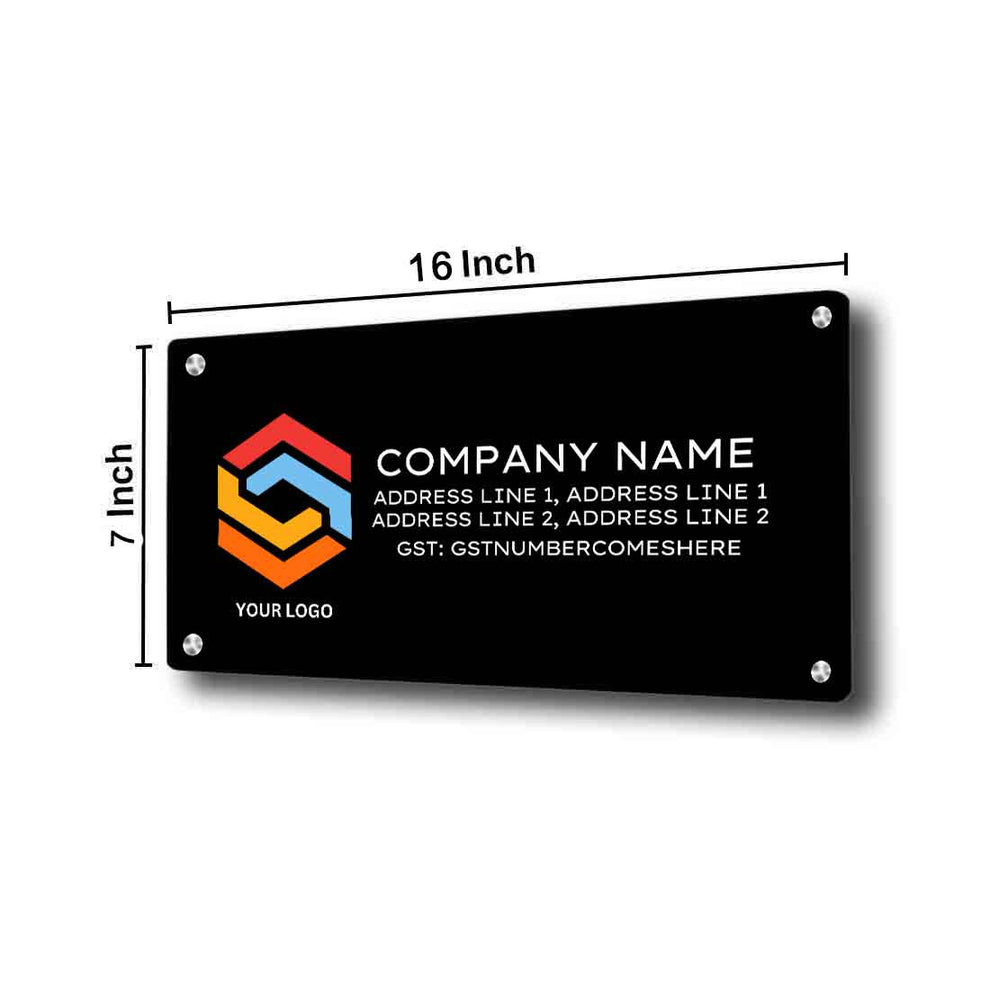 Name Board for Office Shop Store | Nutcase - India