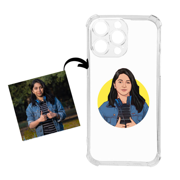 iPhone 13 Transparent Cases Customized Back Cover | Nutcase India