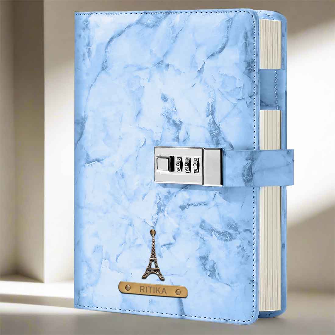 Customized Lockable Diary with Charms | Nutcase India