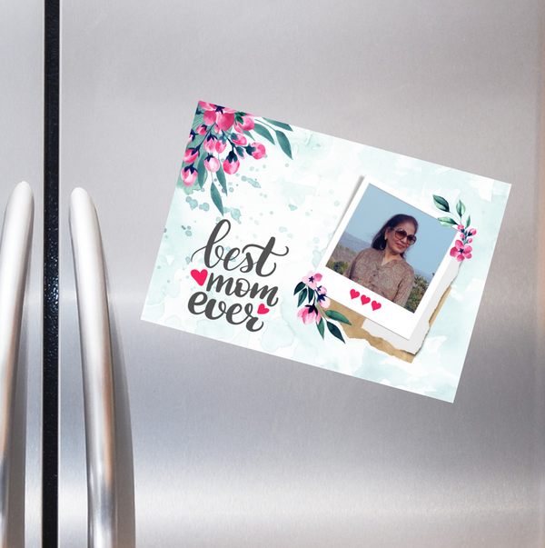Buy Personalized Photo Magnet for Best Mom Ever Mother Day Gift Online ...