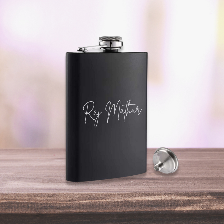 Personalized Hip Flask#N# – Nutcase