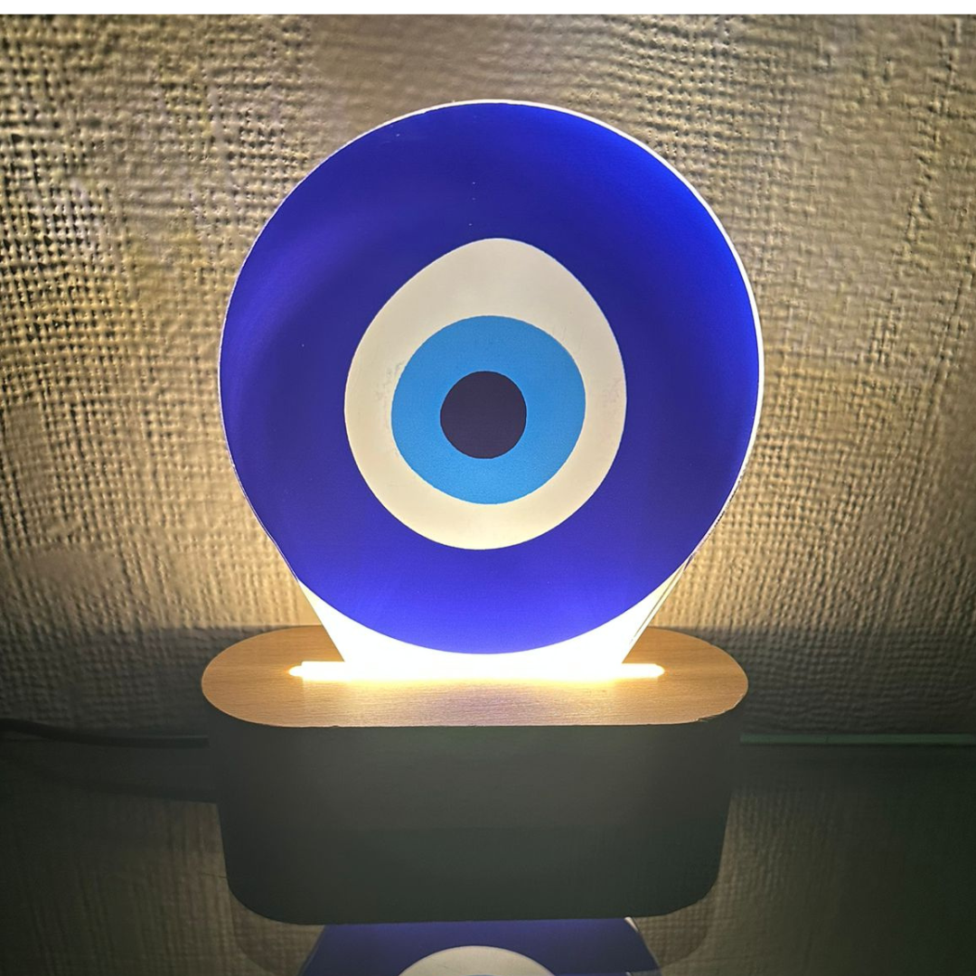 Evil Eye Lamp Lamp LED Night Light for Bedrooms Homes – Nutcase