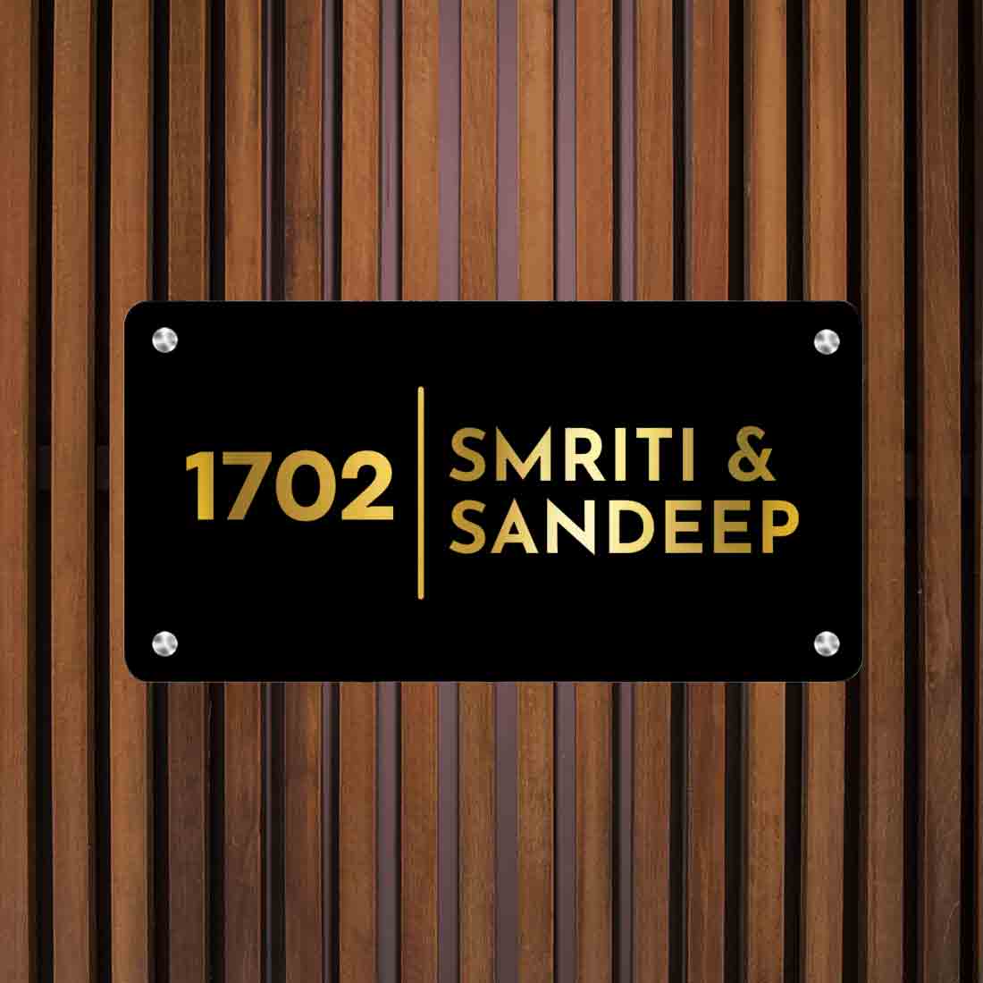 Best personalized name plate designs for your home, office & main gate ...