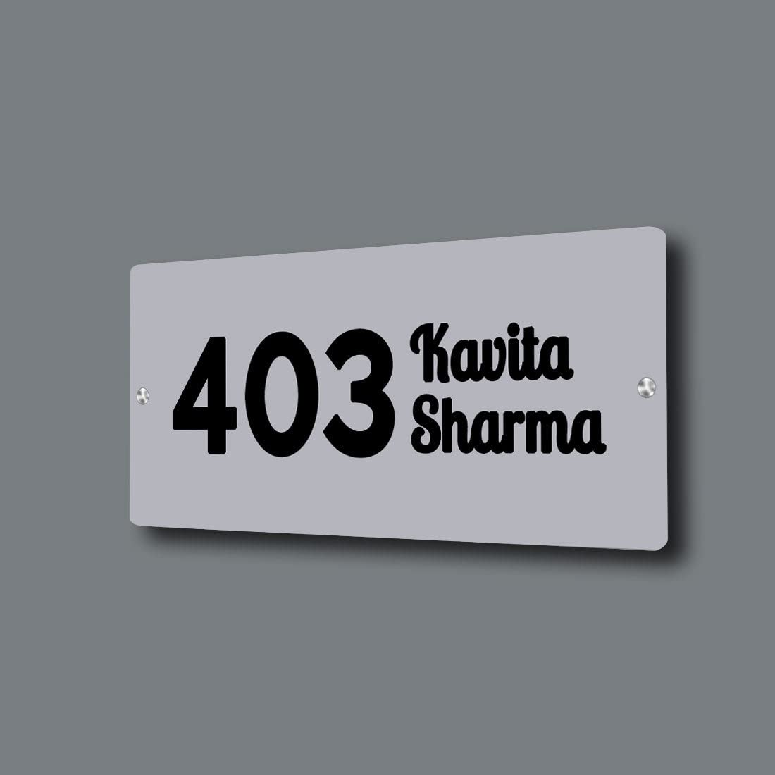 Personalized Name Board Entrance for Home Office – Nutcase