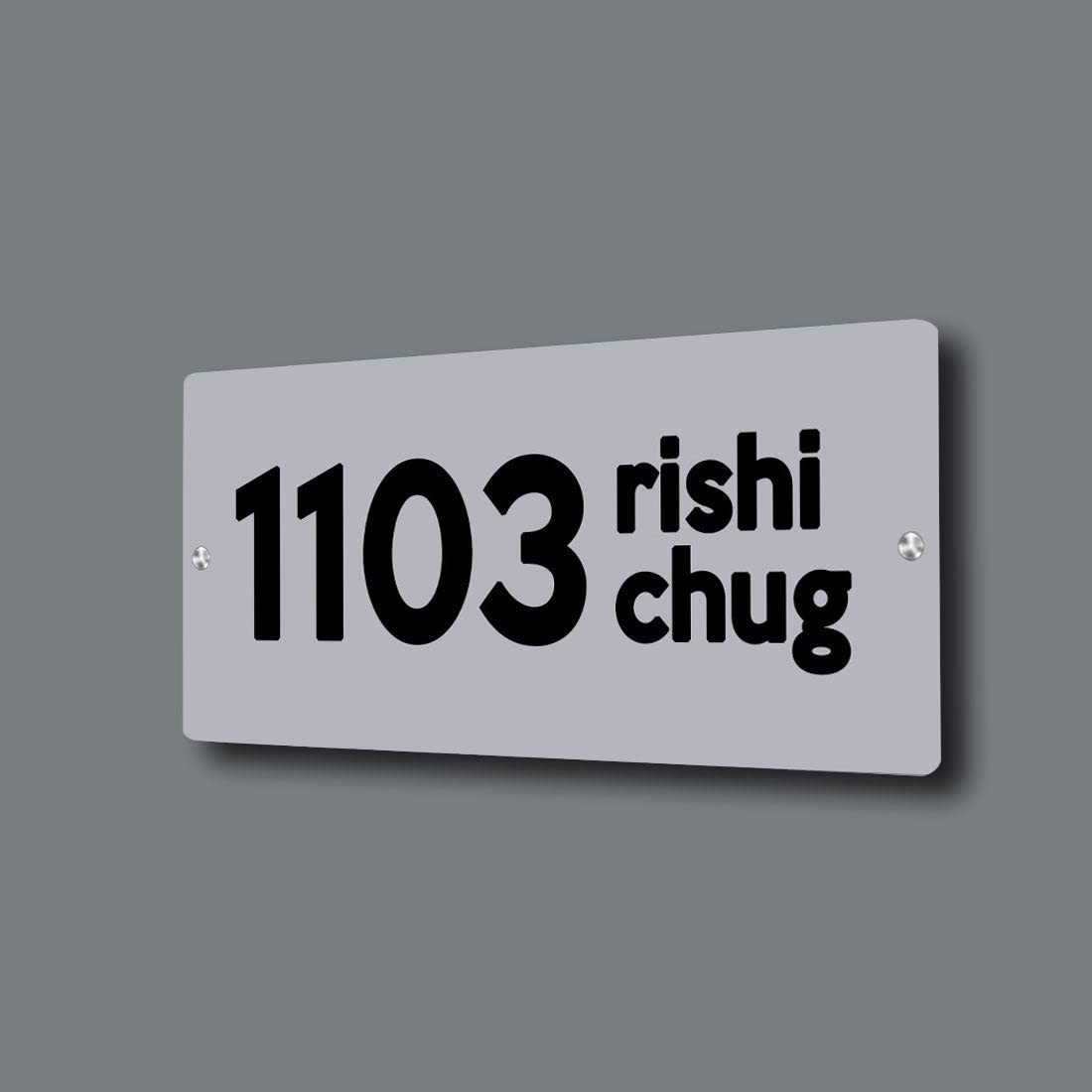 Best Name Plate Design for House Entrance – Nutcase