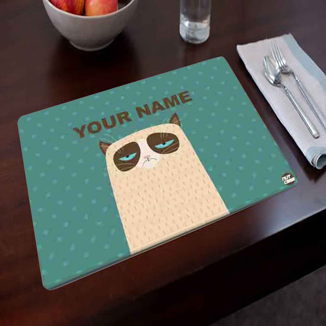 Buy Personalized Table Mats online in India Fabric Folding Table Mat ...