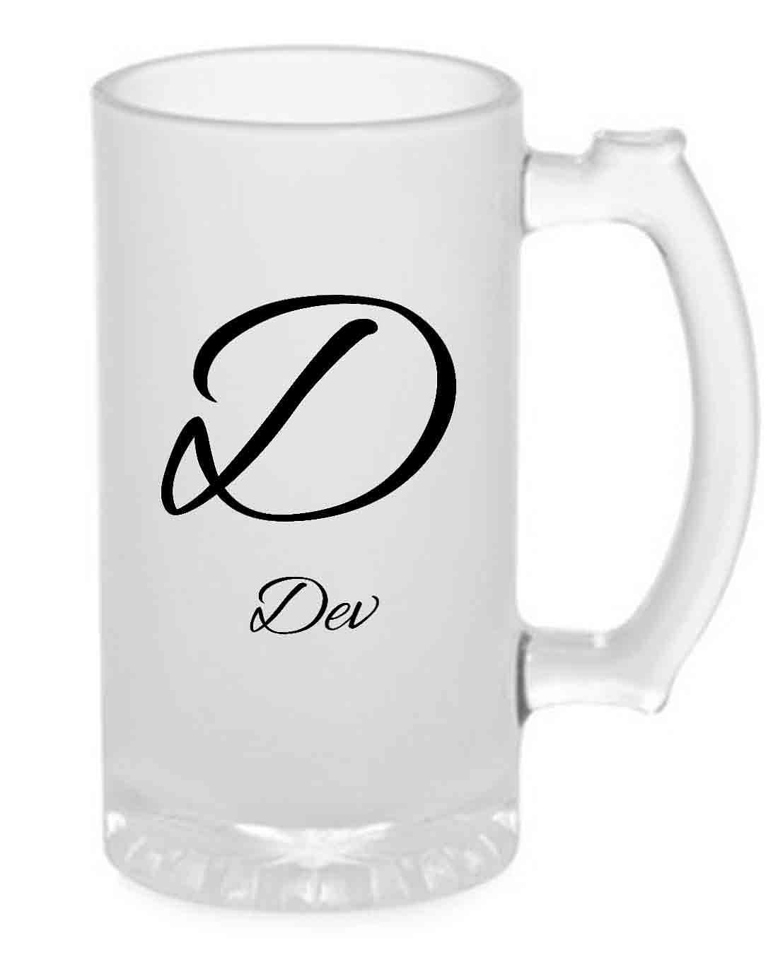 PERSONALIZED BEER MUG BIRTHDAY GIFTS ANNIVERSARY GIFT – Nutcase
