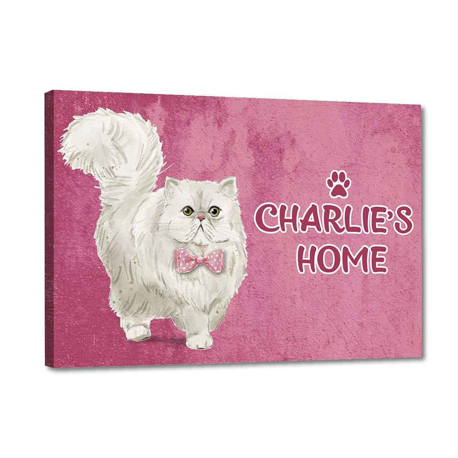 Personalized Cat Name Plate House Signs Boards Kitten Sign India – Nutcase