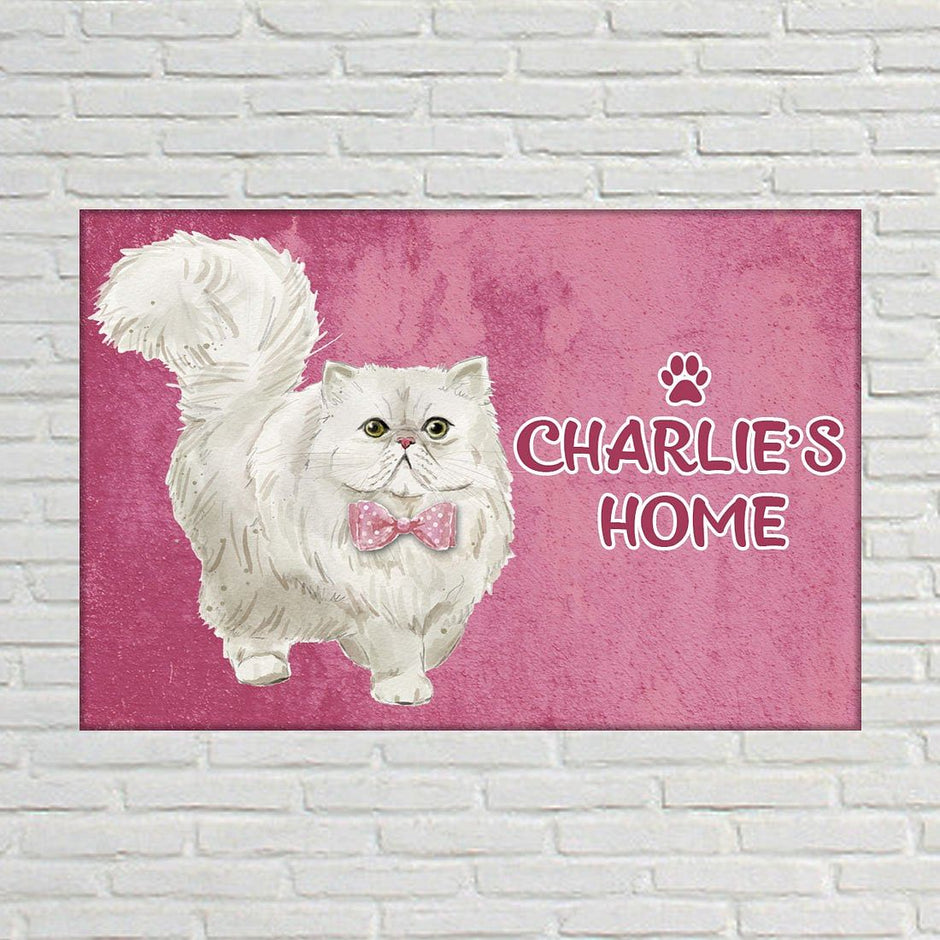 Personalized Cat Name Plate House Signs Boards Kitten Sign India – Nutcase