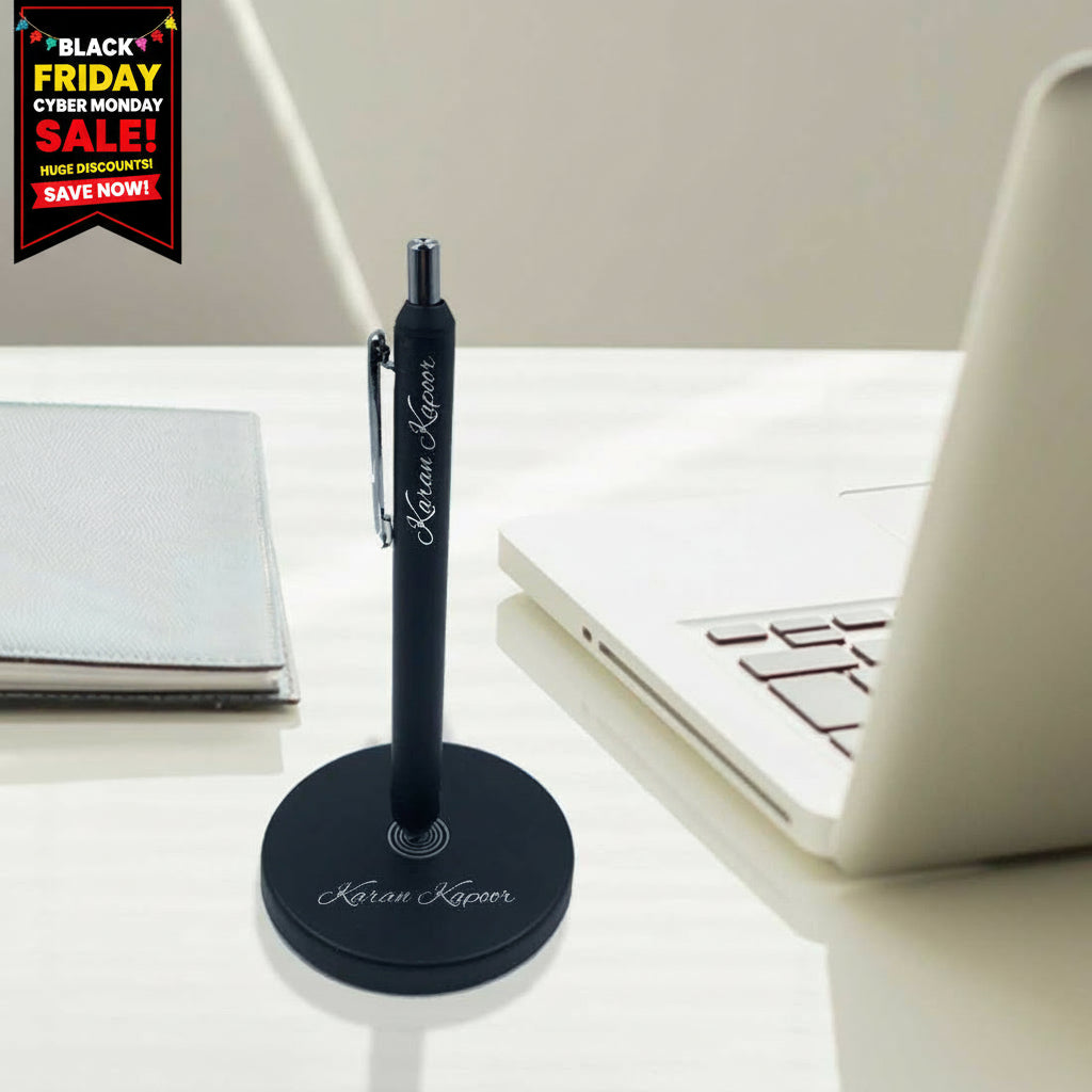 Custom Magnetic Levitating Pen Engraved Stand with Name – Nutcase