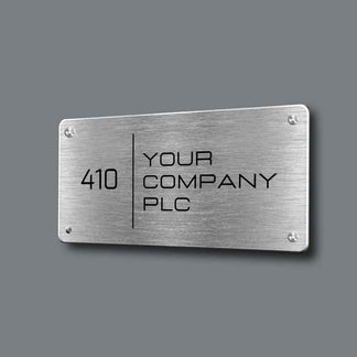 Personalized Small Metal Name Plates Office – Nutcase