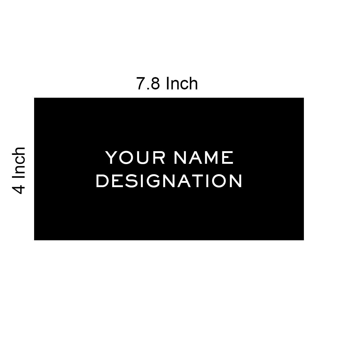 Buy Customized Office Nameplate Online in India – Nutcase