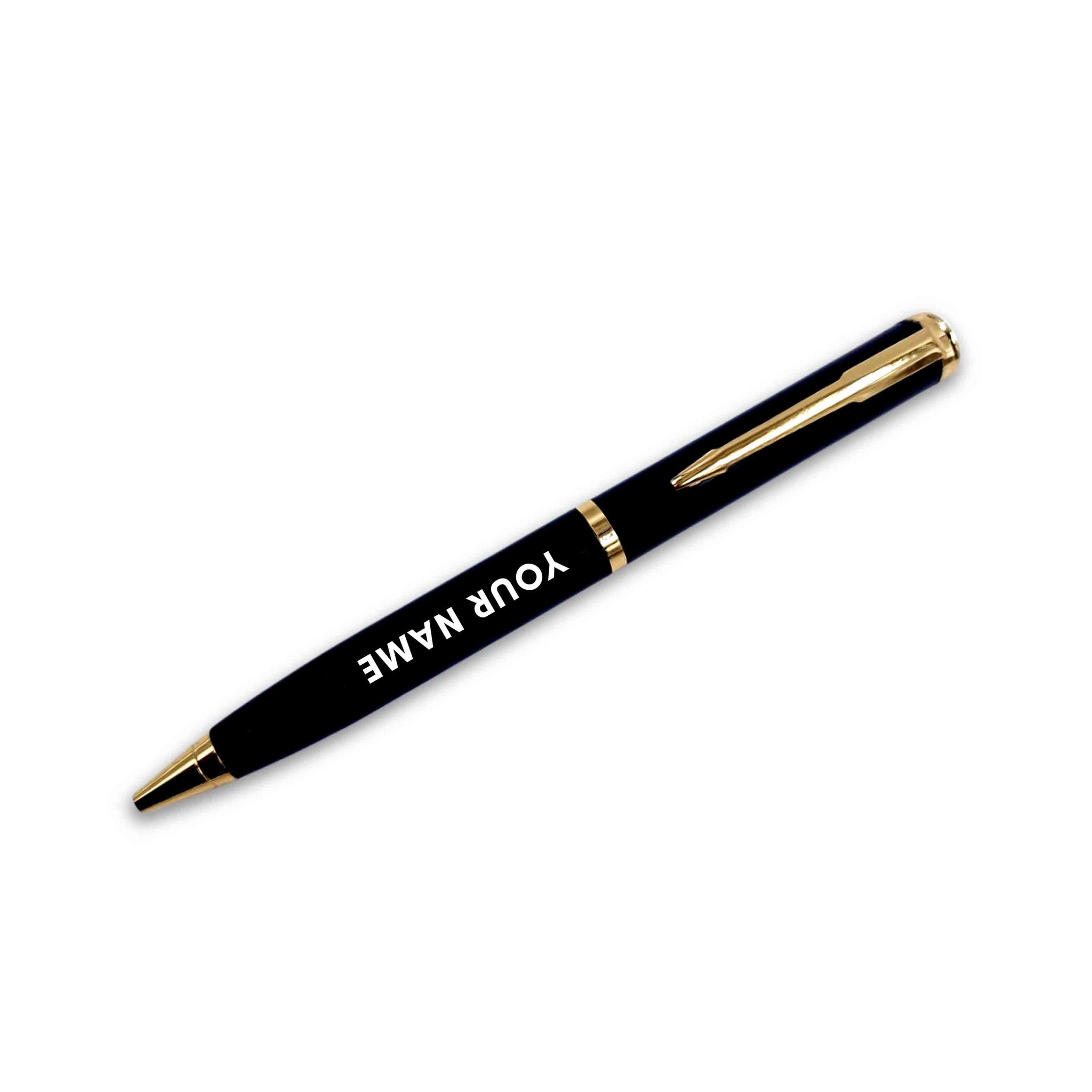 Shop Customized Pen With Name Engraved (Black) Online – Nutcase