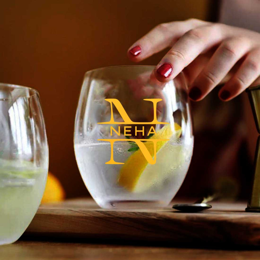 Buy Personalized Drink Glass With Name Online India – Nutcase
