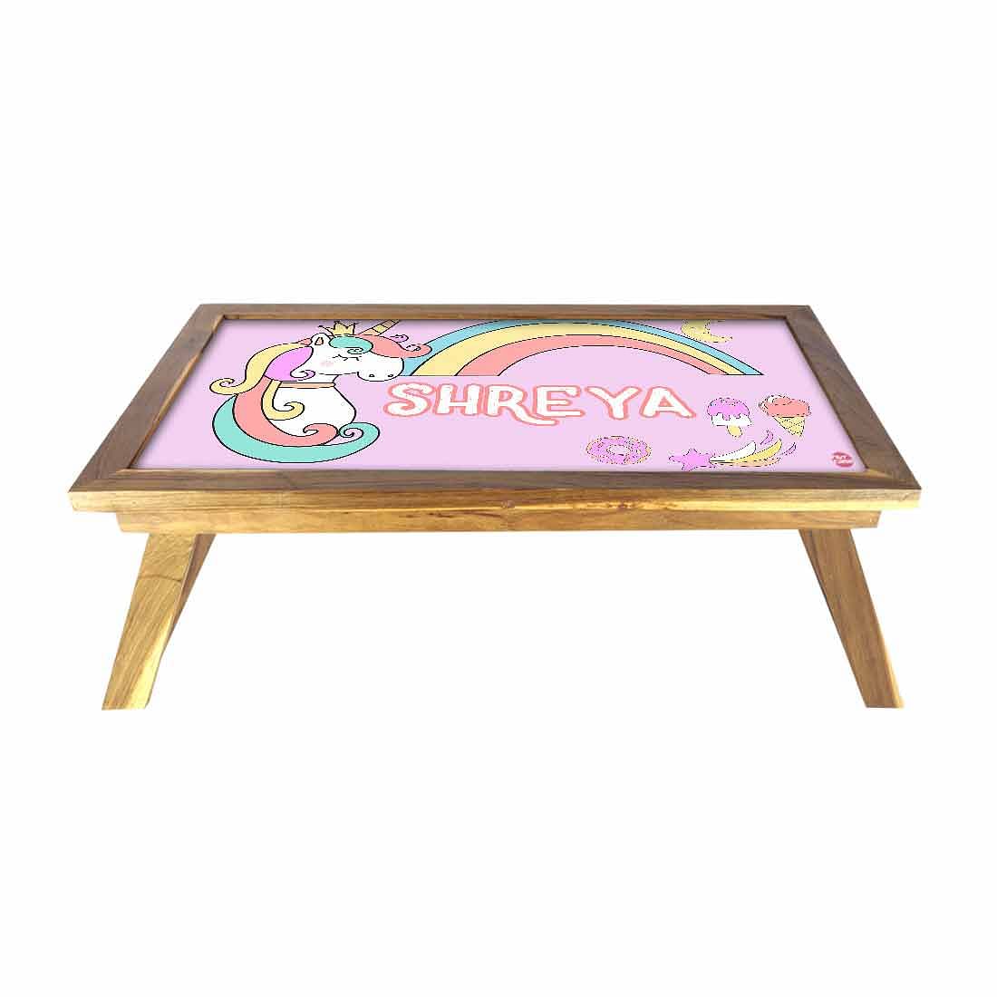 Personalized Breakfast Laptop Table Folding Study Table For Kids – Nutcase