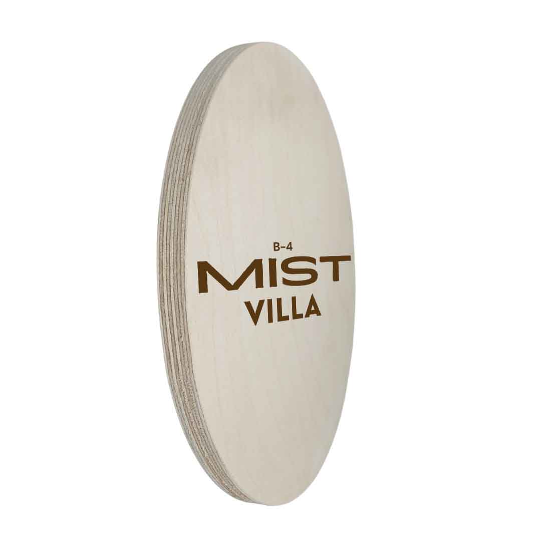 Personalized Round Engraved Name Plate for Home – Nutcase