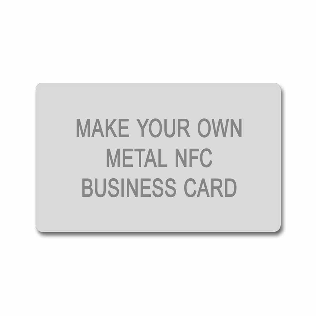 Shop Personalised Business Metal NFC Card Online India – Nutcase