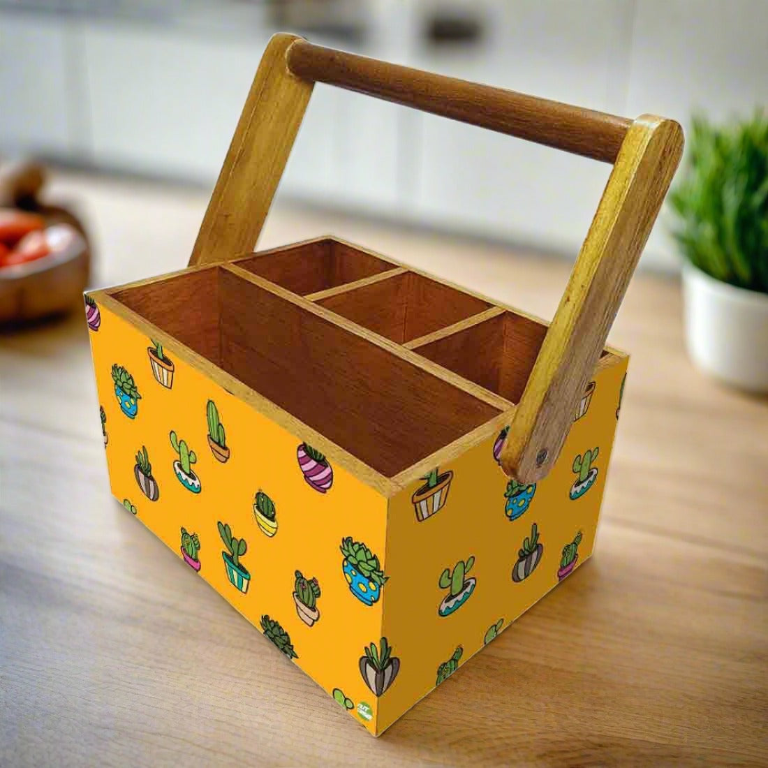 Condiment Cutlery Tissue Holder With Handle for Kitchen – Nutcase