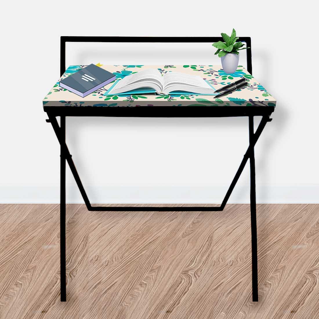 Foldable Small Study Desk Laptop Work Table for Home Bedroom – Nutcase