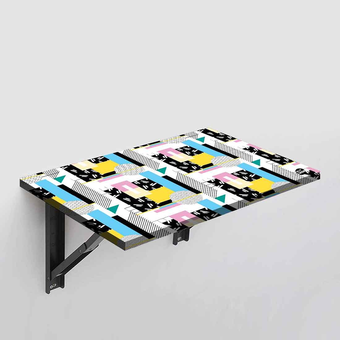 Get Wall Mounted Study Table Desk - Abstract Online India – Nutcase