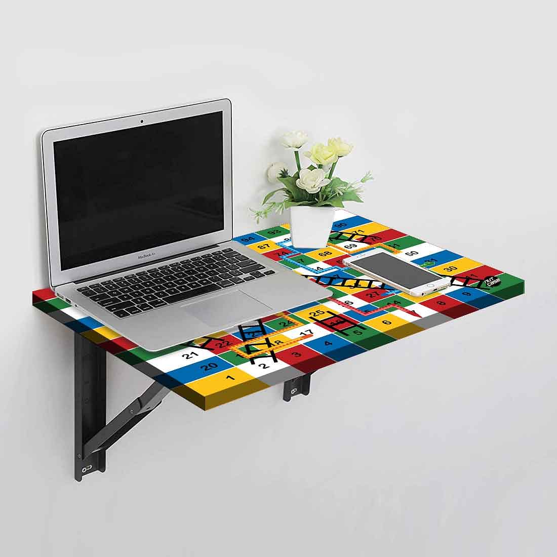Buy Wall Mounted Table for WFH - Snakes Ladder Online India – Nutcase